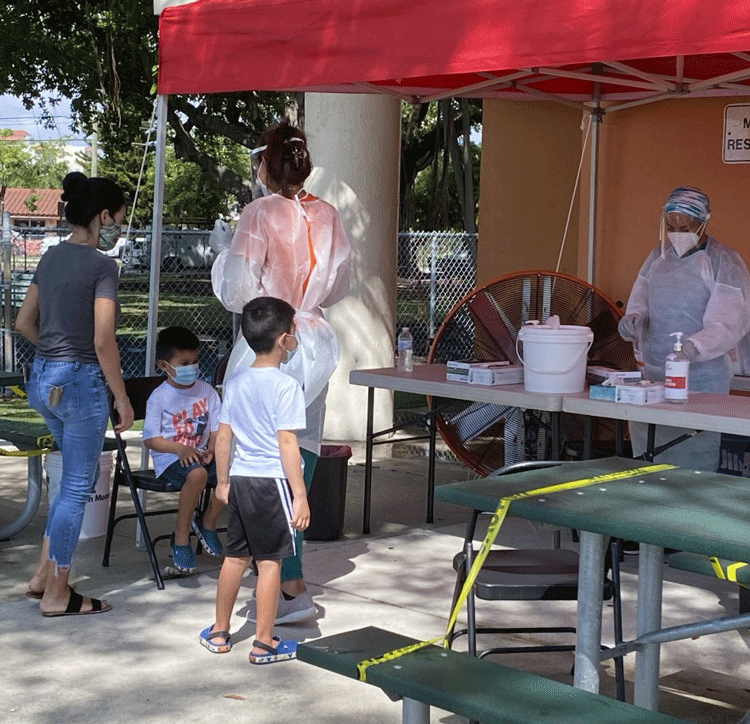 UHealth Pediatric Mobile Teams Surpass 10,000 COVID-19 Tests - InventUM