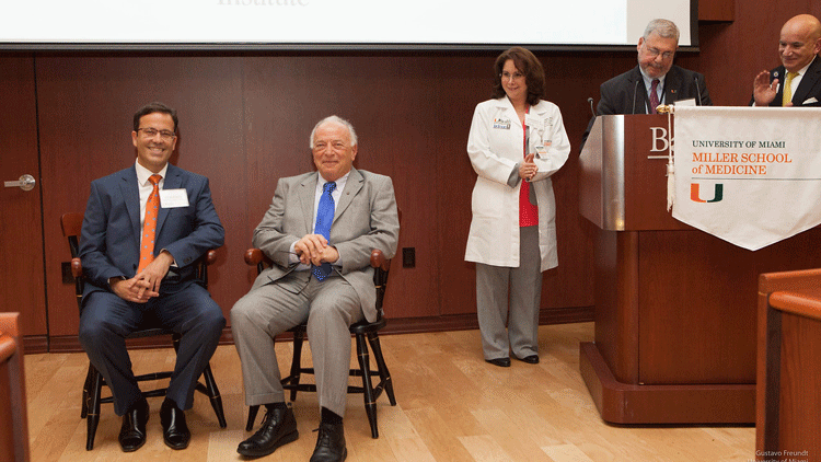 Dr. Rodrigo M. Vianna honored with the Andreas G. Tzakis Chair in ...