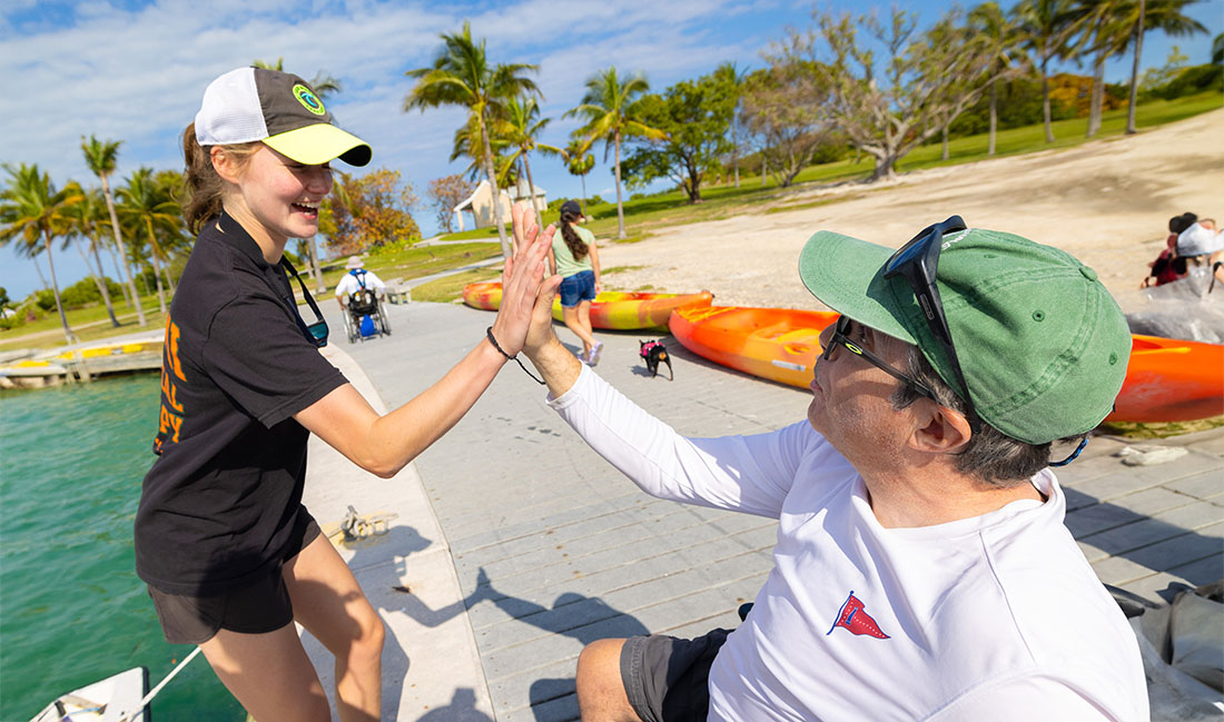 Skippers with Disabilities Show Physical Therapy Students the Ropes ...