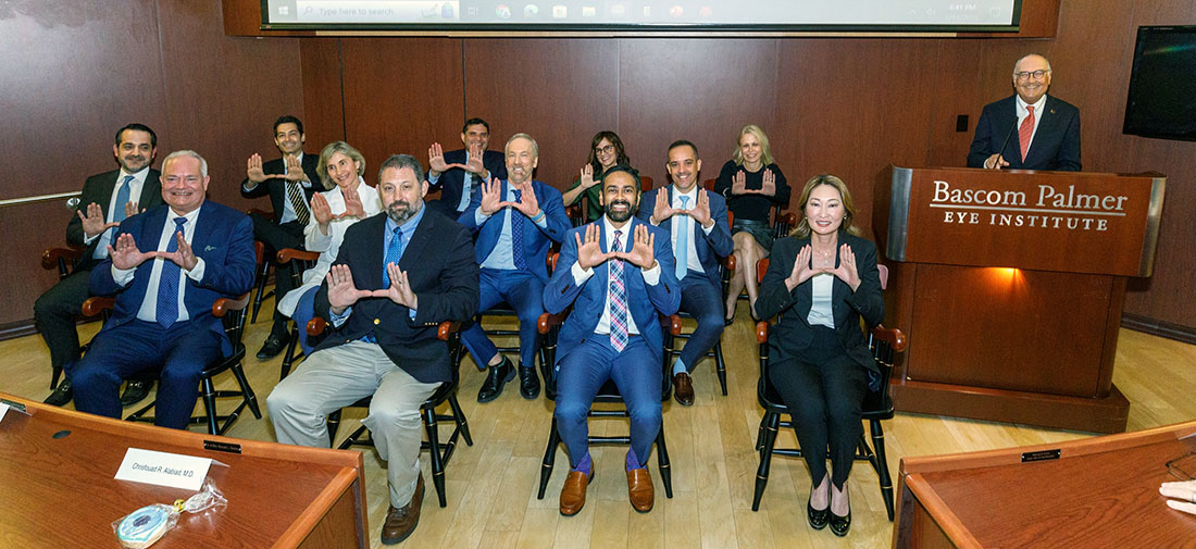 12 Bascom Palmer Faculty Honored with Endowed Chairs - InventUM